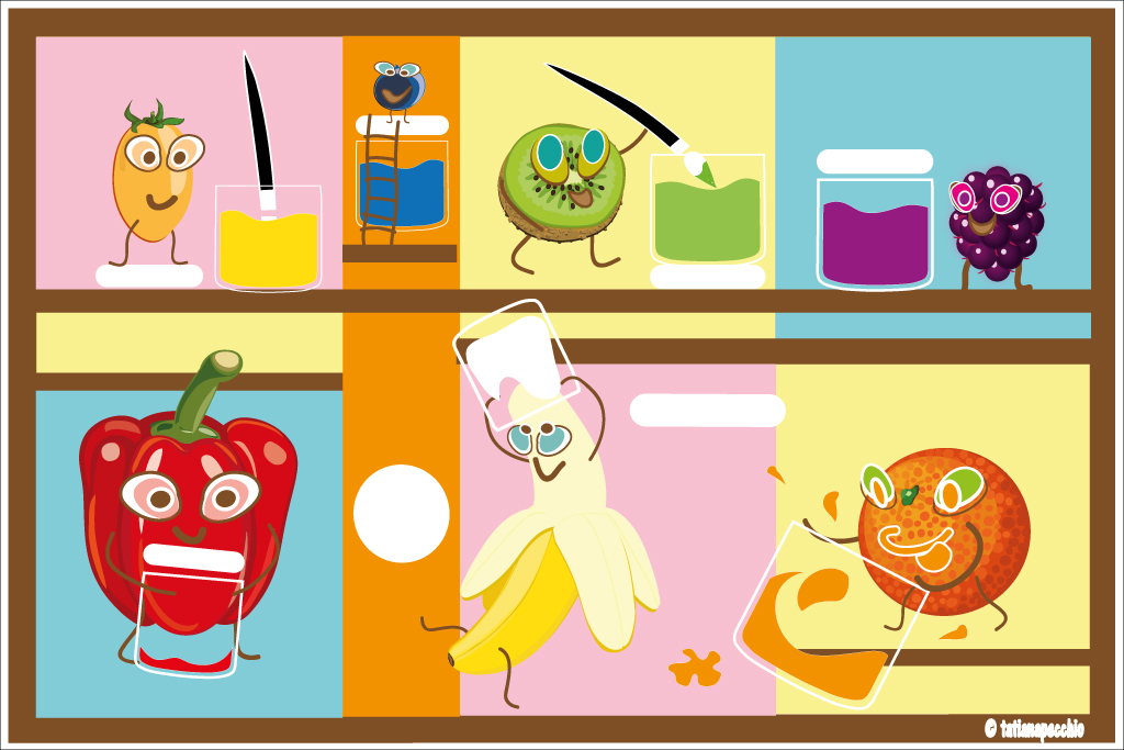 I COLORI DI FRUTTA E VERDURA – clibi